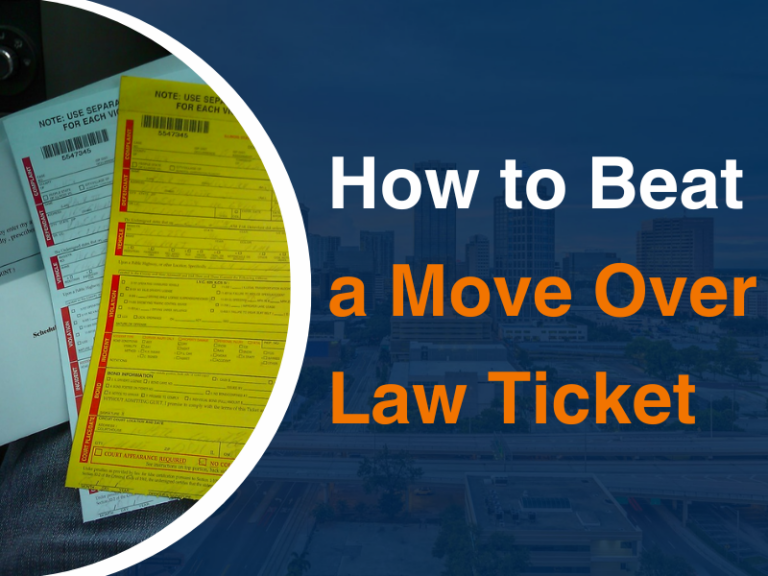 How to Beat a Move Over Law Ticket: Top Strategies & Tips