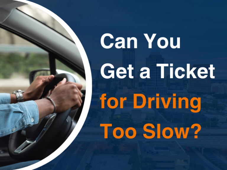 Can You Get a Ticket for Driving Too Slow? - Sulte Law Firm